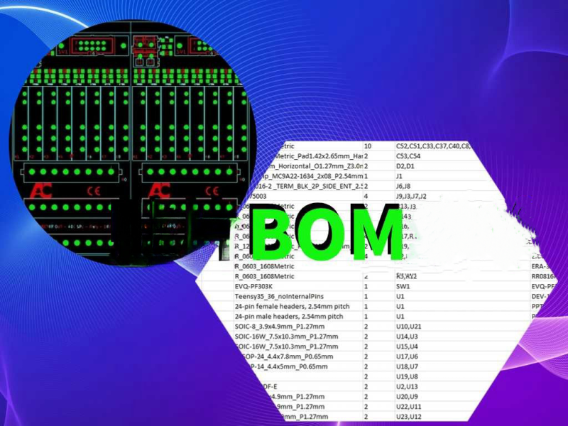 PCB SMT BOM List - PCB And Assembly - Pcbandassembly